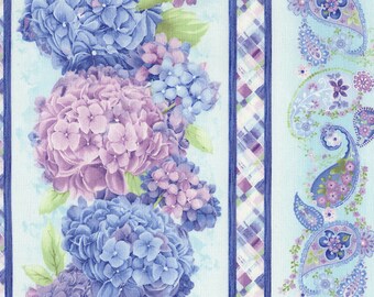 Hydrangea fabric | Etsy