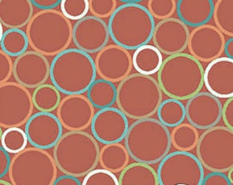 Fabric with circles | Etsy