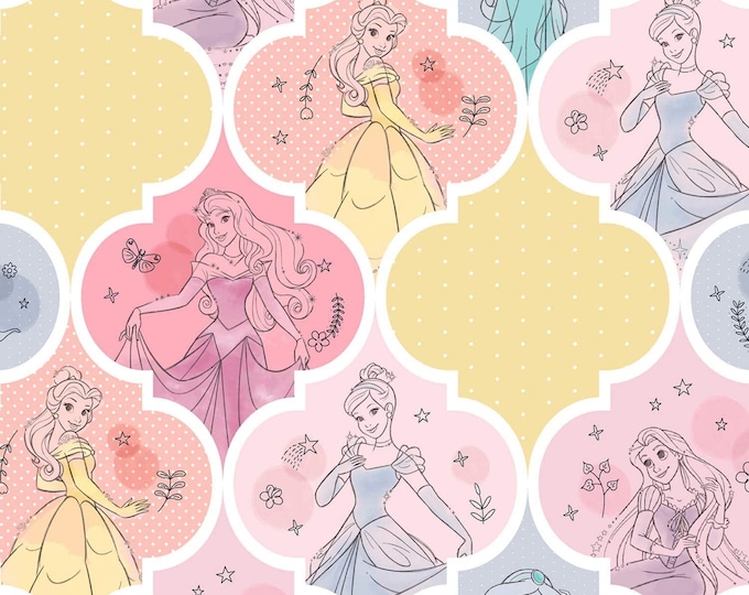 Disney Princess FLANNEL Princess Toss Pink From Camelot - Etsy