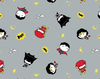 Dc Comics Flash Fabric - Etsy