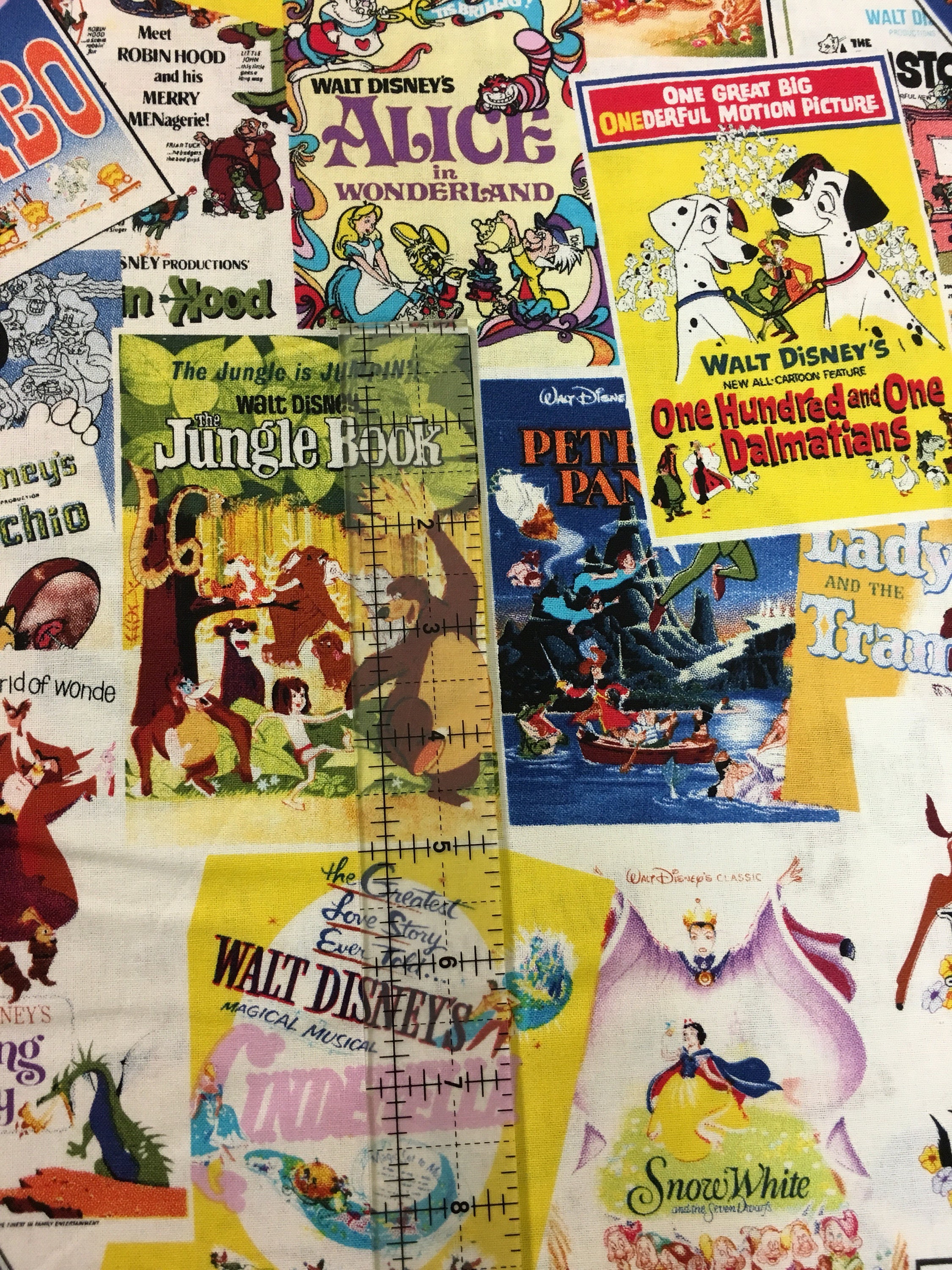 Vintage Disney Posters Collage
