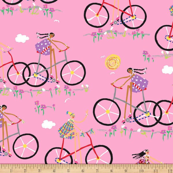 Bicycle Fabric - Etsy