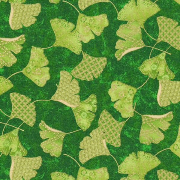 Ginkgo Fabric - Etsy