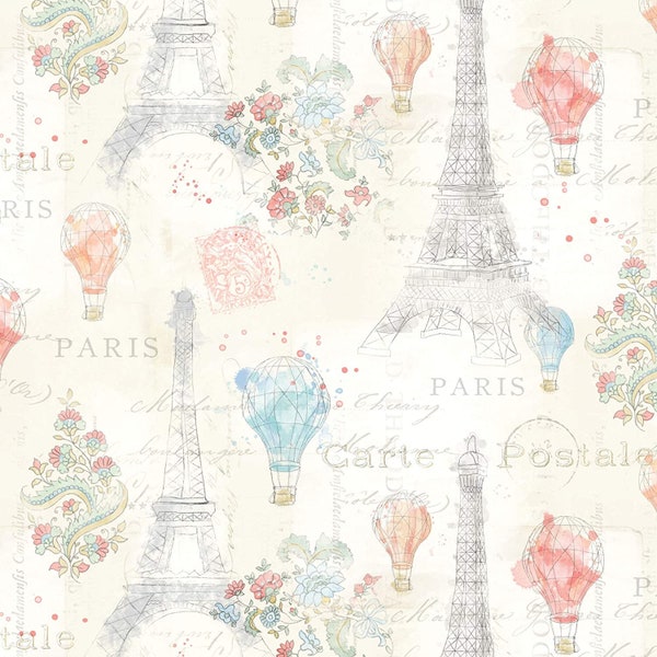 Paris Fabric - Etsy