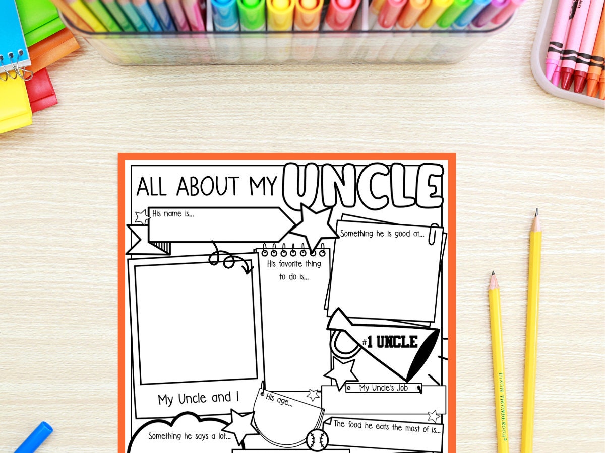 All About Dad Father's Day Printable, All About Grandpa, All About My ...