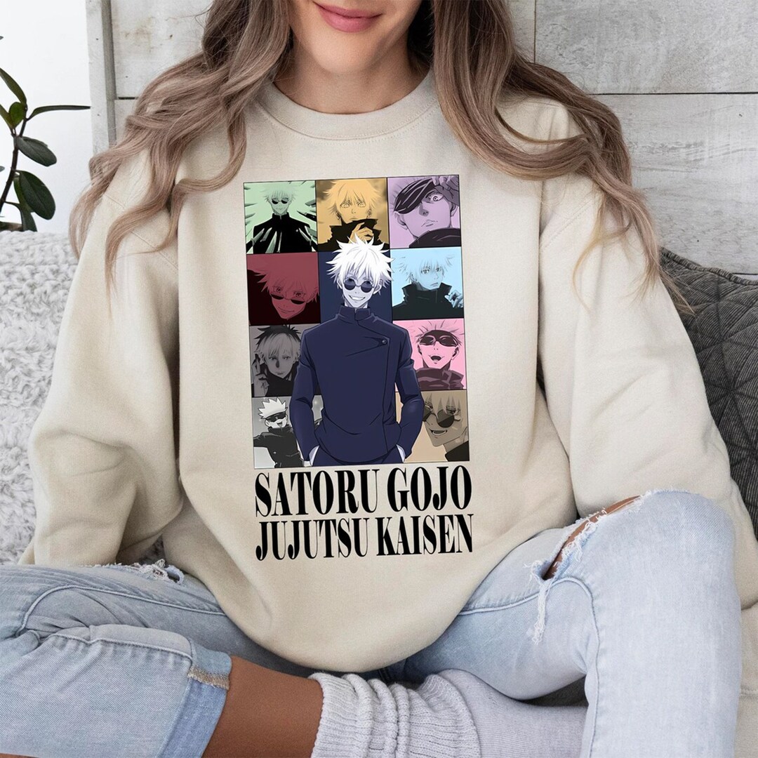 Gojo the Era Tour Anime Shirt, Anime Lover Shirt, Anime Sweatshirt ...
