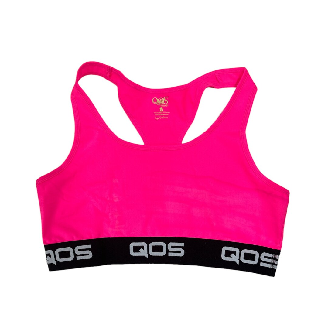 Hot Pink - QOS Iconic Sports Top - Etsy