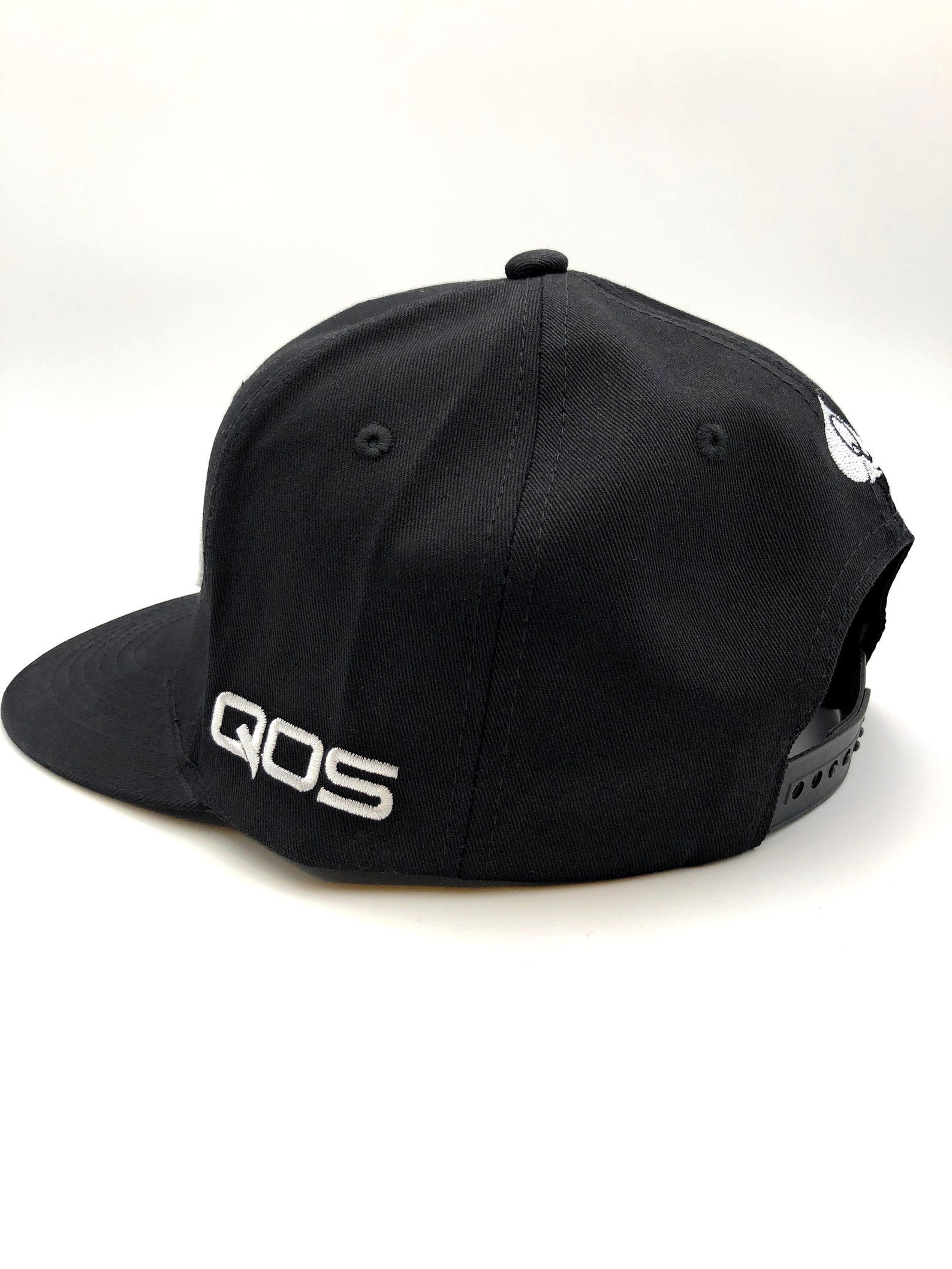 QOS Snapback Adjustable Baseball Cap Hat Pink/black Blacked Hotwife ...