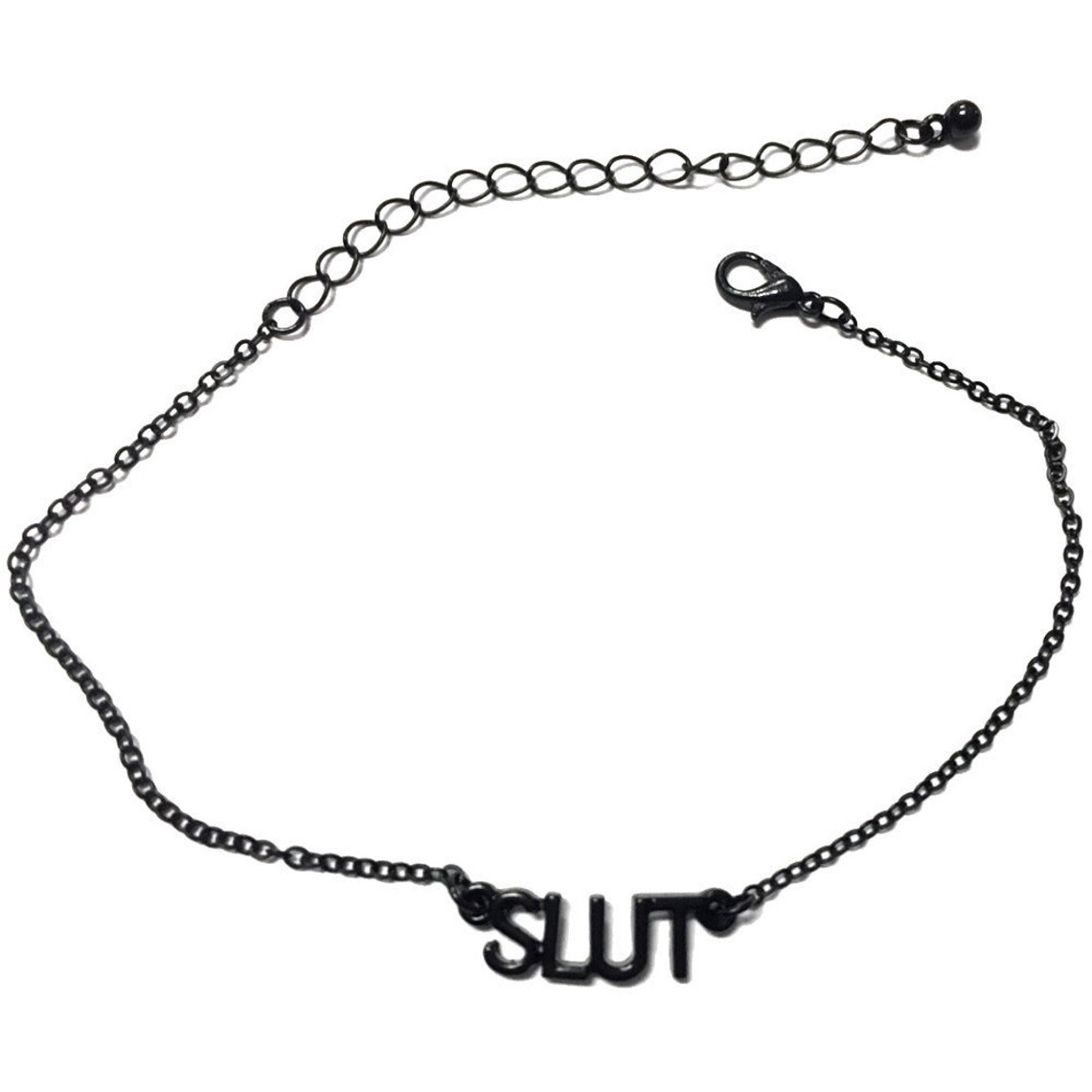 Slut Chain Anklet - QOS Queen of Spades Hotwife Vixen & Stag Cuckold ...