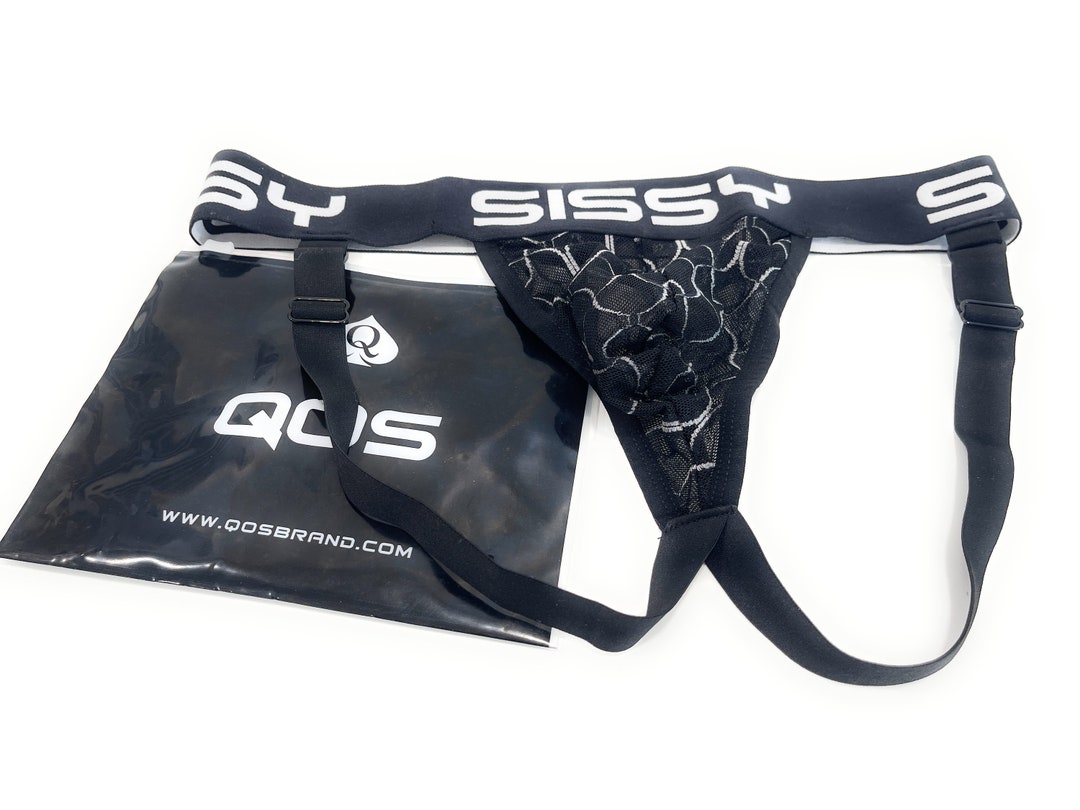 SISSY Brand Logo Band - Mesh Fishnet Lace Jock Strap by QOS - Etsy