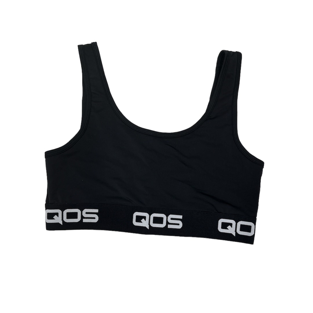 Black - QOS Iconic Sports Top - Etsy