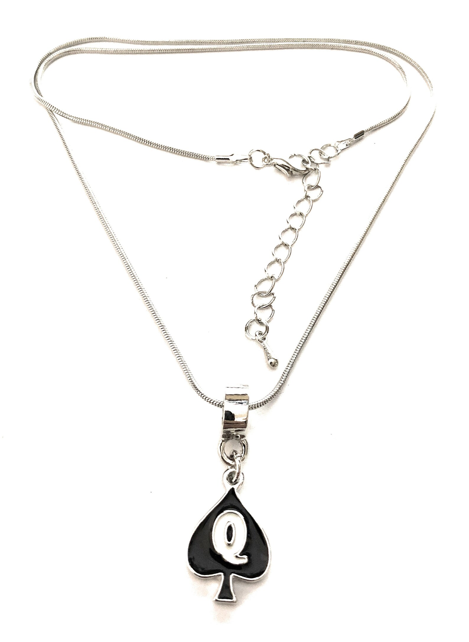Official QOS Brand Queen of Spades Euro Anklet or Necklace - Etsy Norway