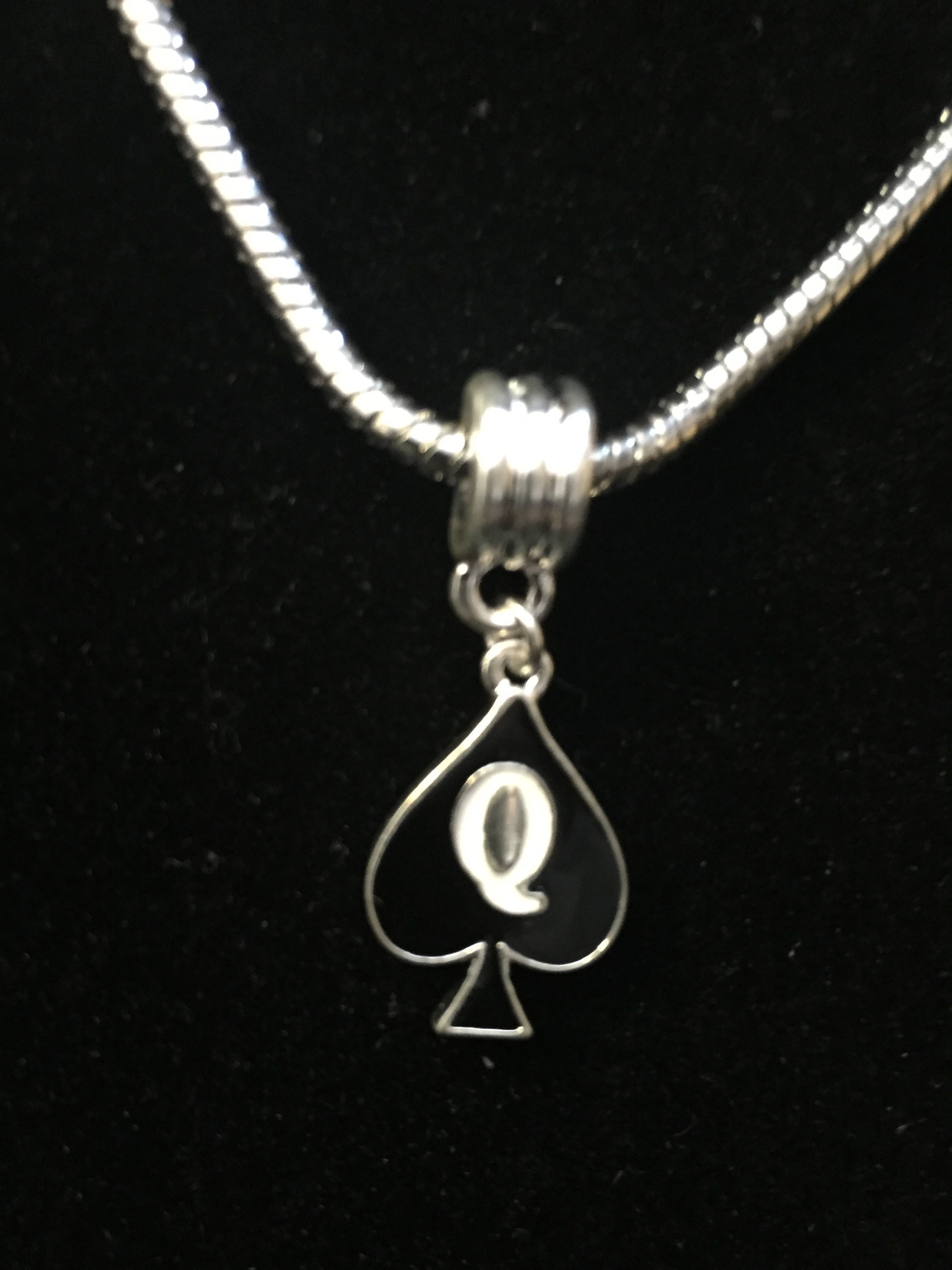 Official QOS Brand Queen of Spades Euro Anklet or Necklace - BBC ...