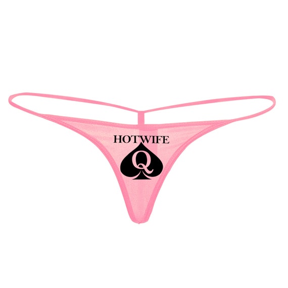 Hotwife Queen Of Spades Qos Logo G String Thong Tanga Etsy