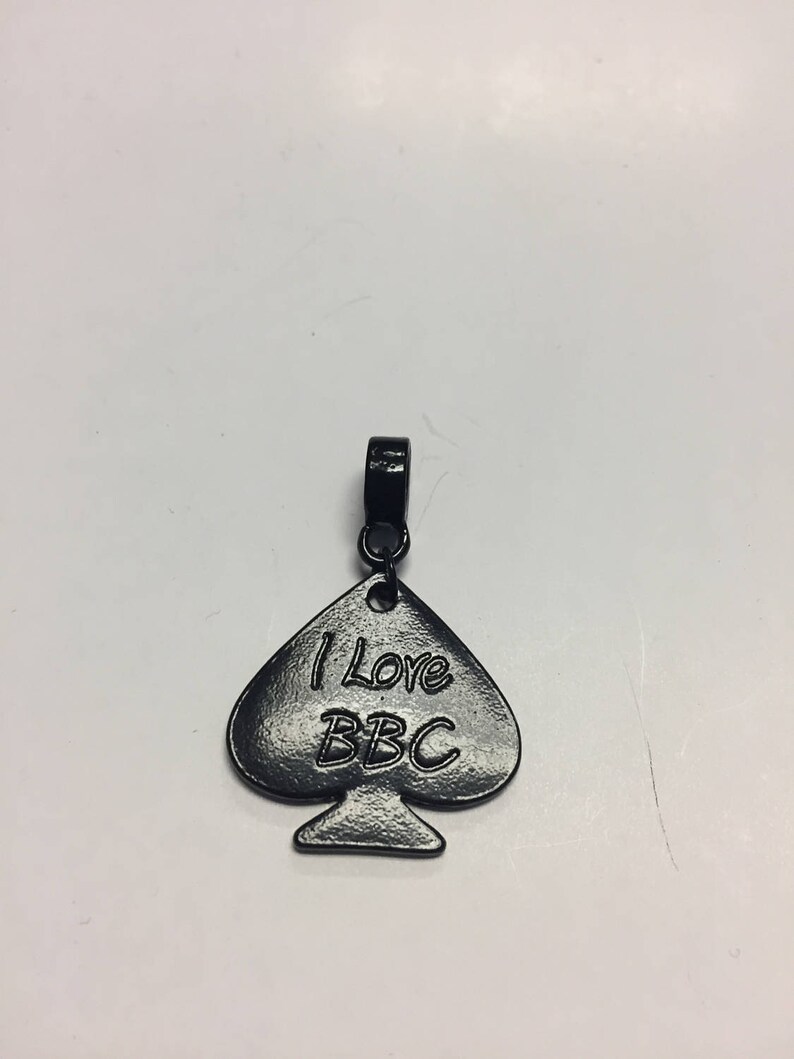 BLACK Queen of Spades Charm for Anklets Necklace Bracelet Etc. - Etsy