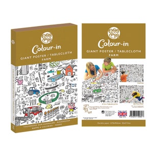 Extra Large Giant Children's Kids Colour in Art & Craft Colouring ...