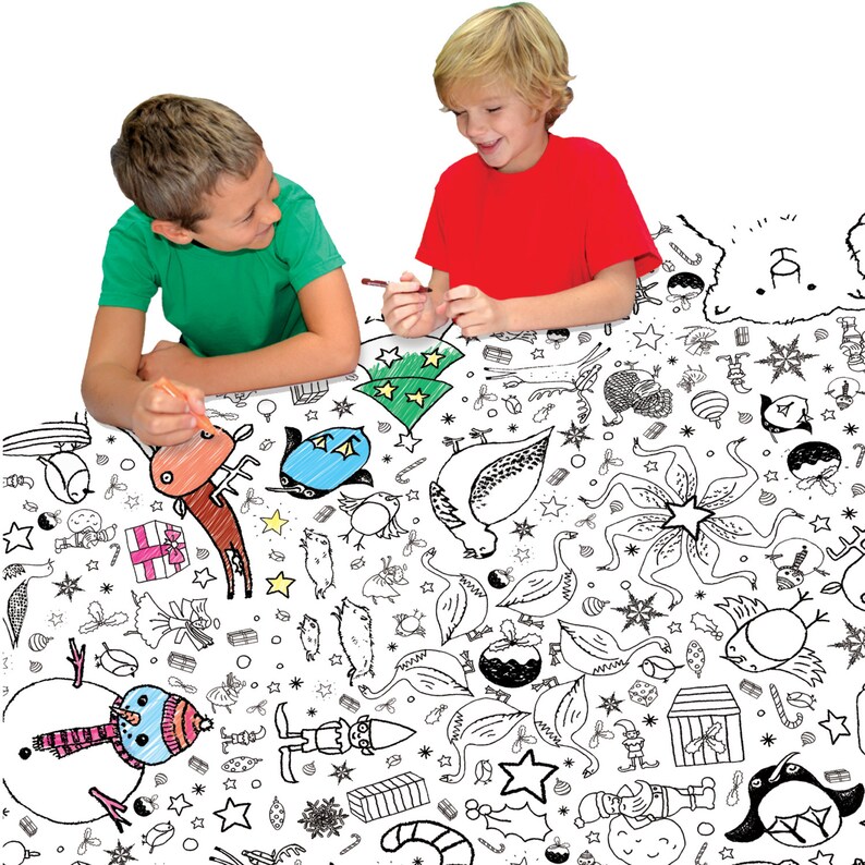 Extra Large Giant Children's Kids Colour in Art & Craft Colouring ...