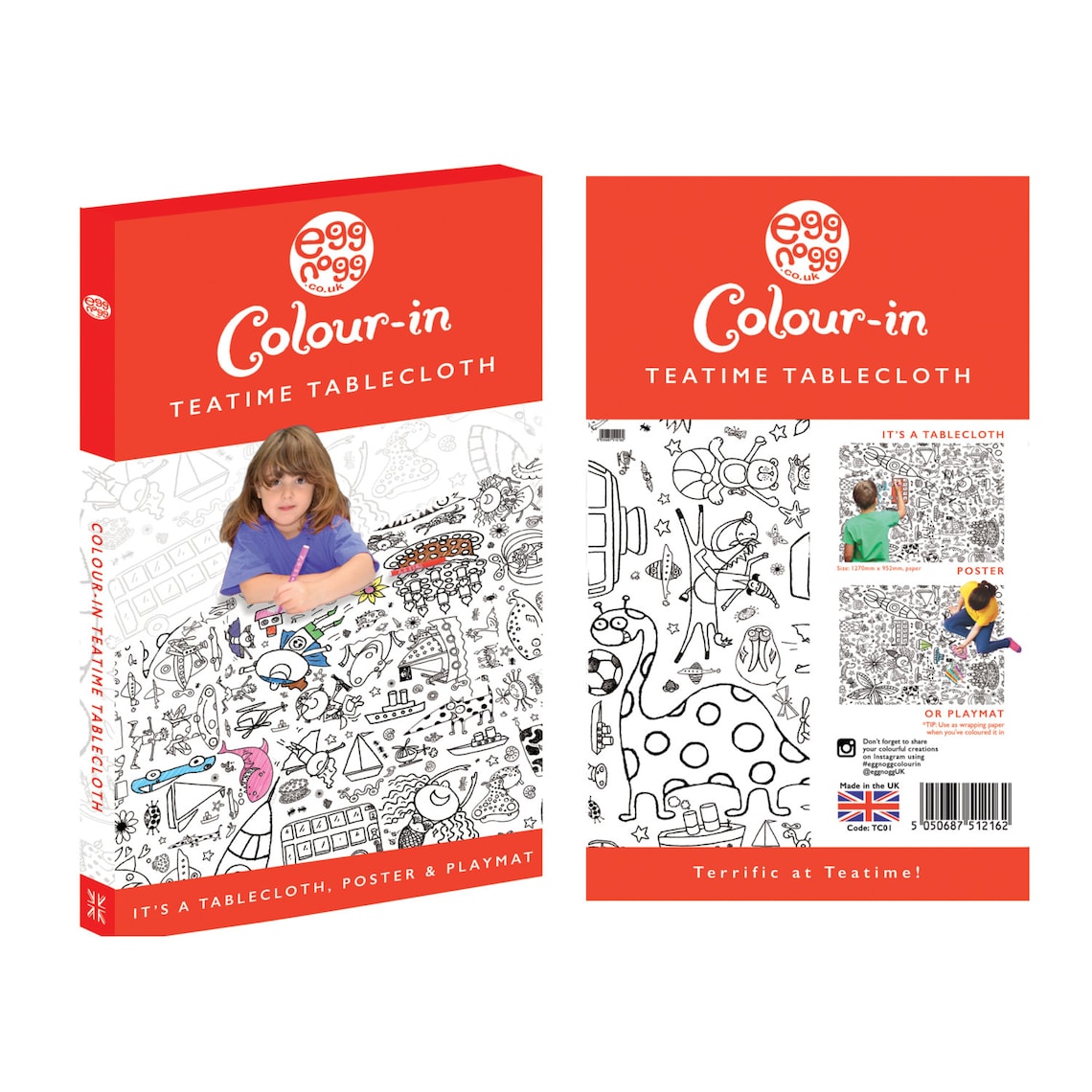 Extra Large Giant Children's Kids Colour in Art & Craft Colouring ...