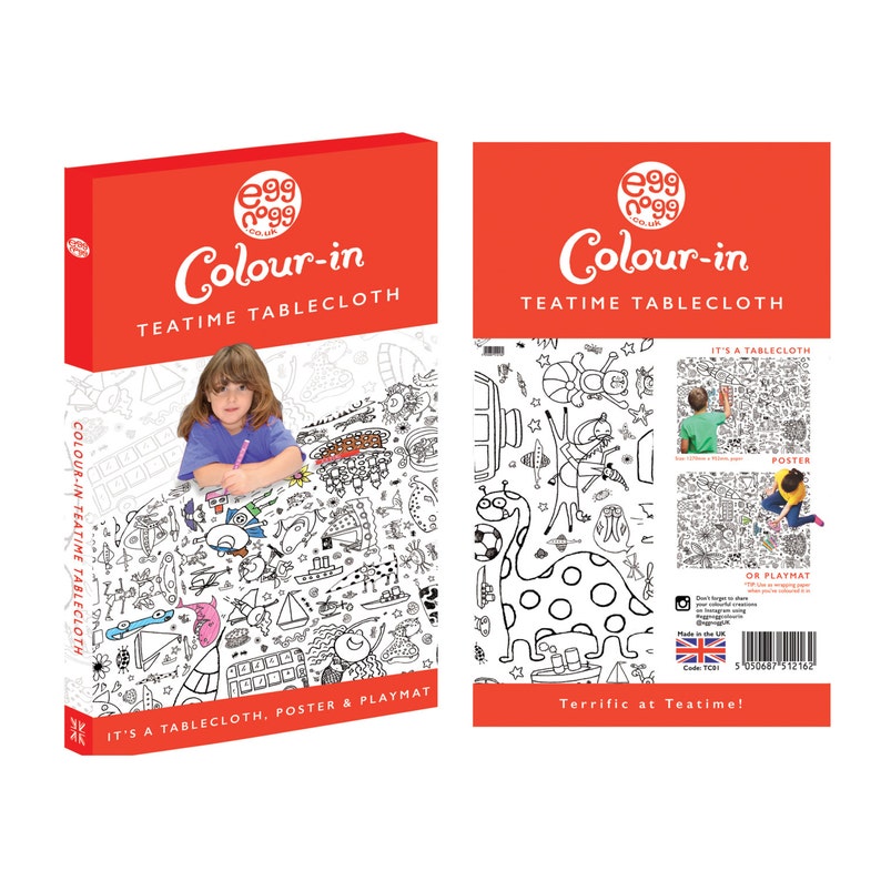 Extra Large Giant Children's Kids Colour in Art & Craft Colouring ...