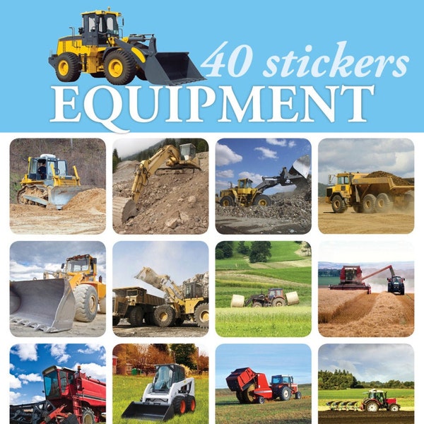Farm Equipment Stickers - Etsy