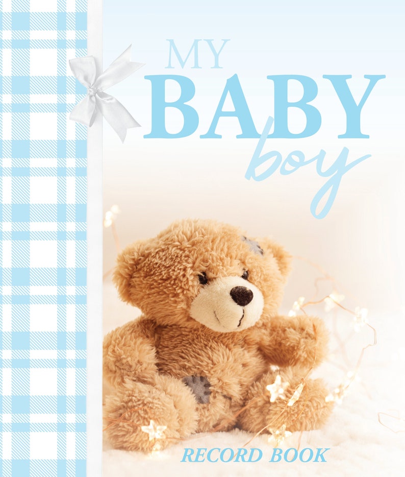 My Baby Boy Record Book #97942 - Etsy