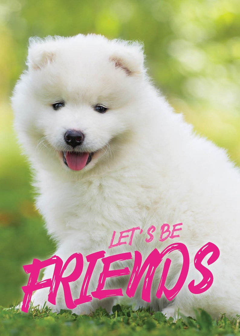 Let's Be Friends Inspirational Mini Tablet - Etsy