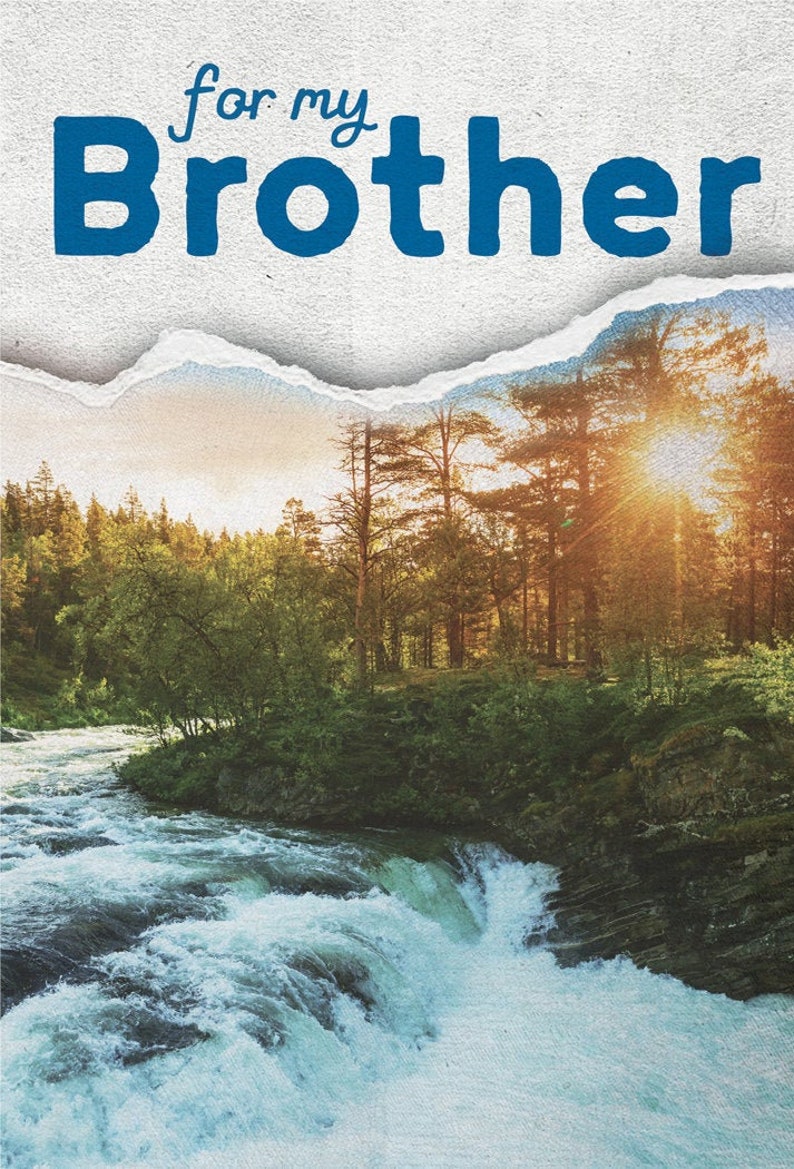 Brother Birthday Card C0156 - Etsy