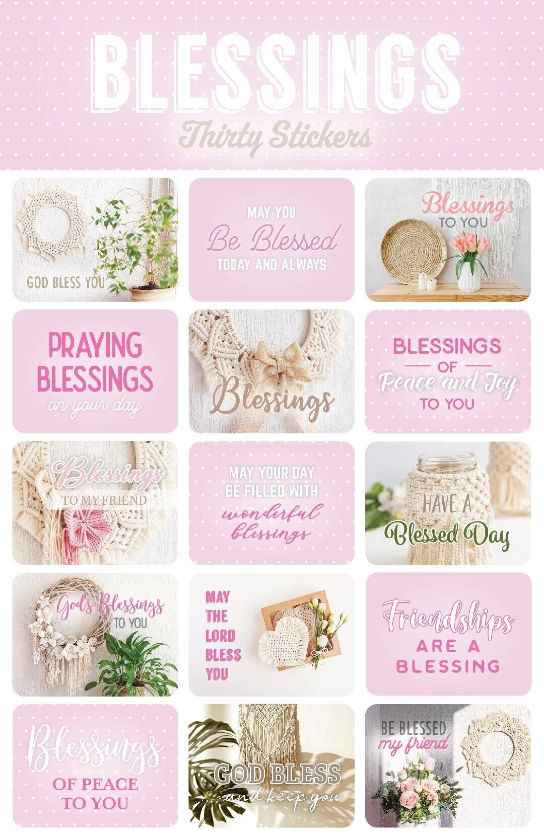 Blessings Stickers #83239 - Etsy
