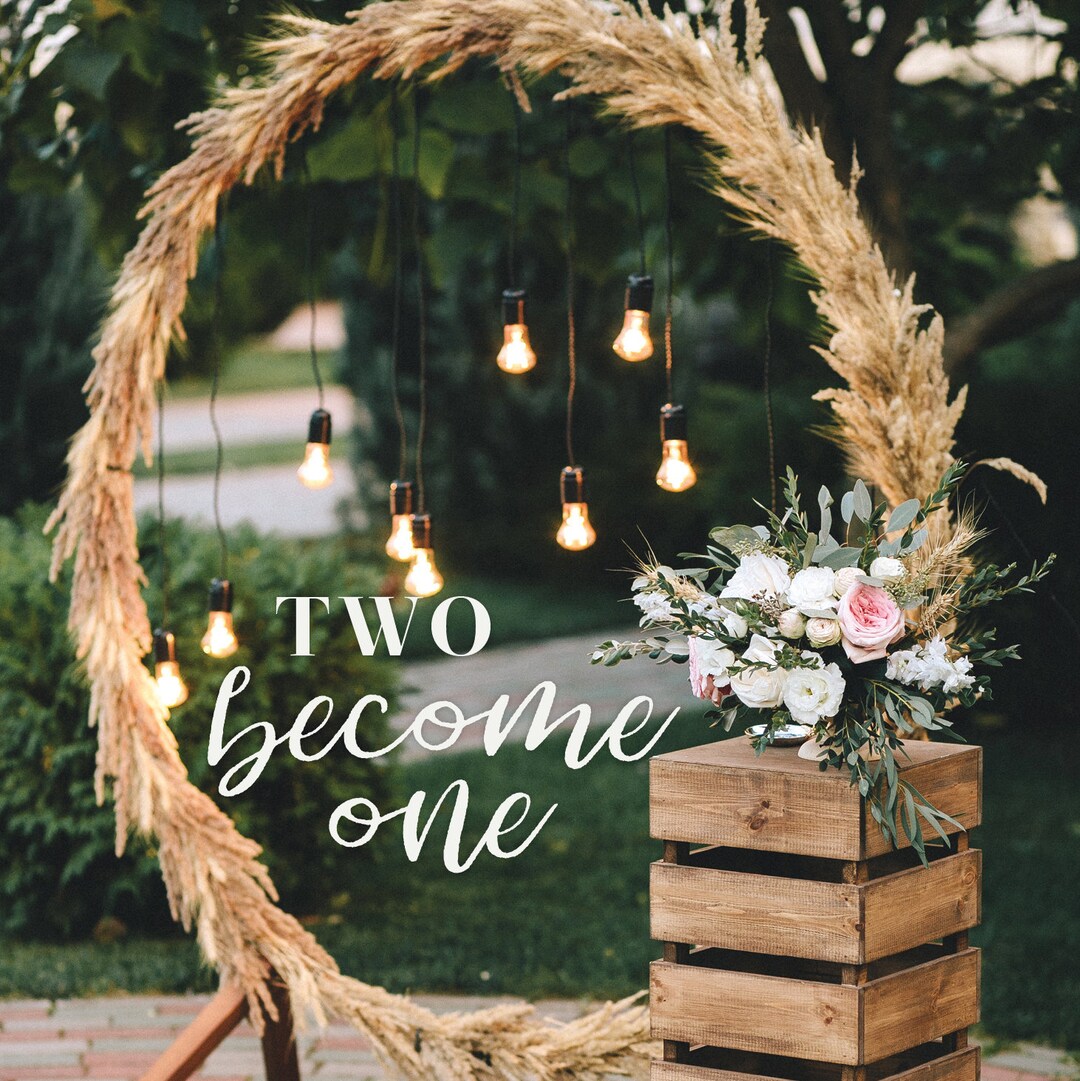 Two Become One Wedding Card #97515 - Etsy