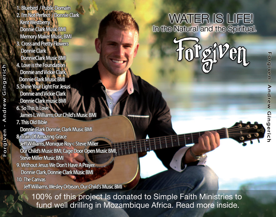ANDREW GINGERICH MUSIC / Forgiven - Etsy