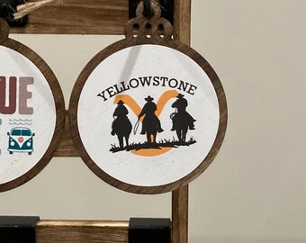 Yellowstone Rip Christmas Ornament | Etsy