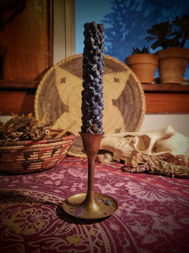 Mullein Candles Witch Candles Hag Candles Used for Rituals - Etsy