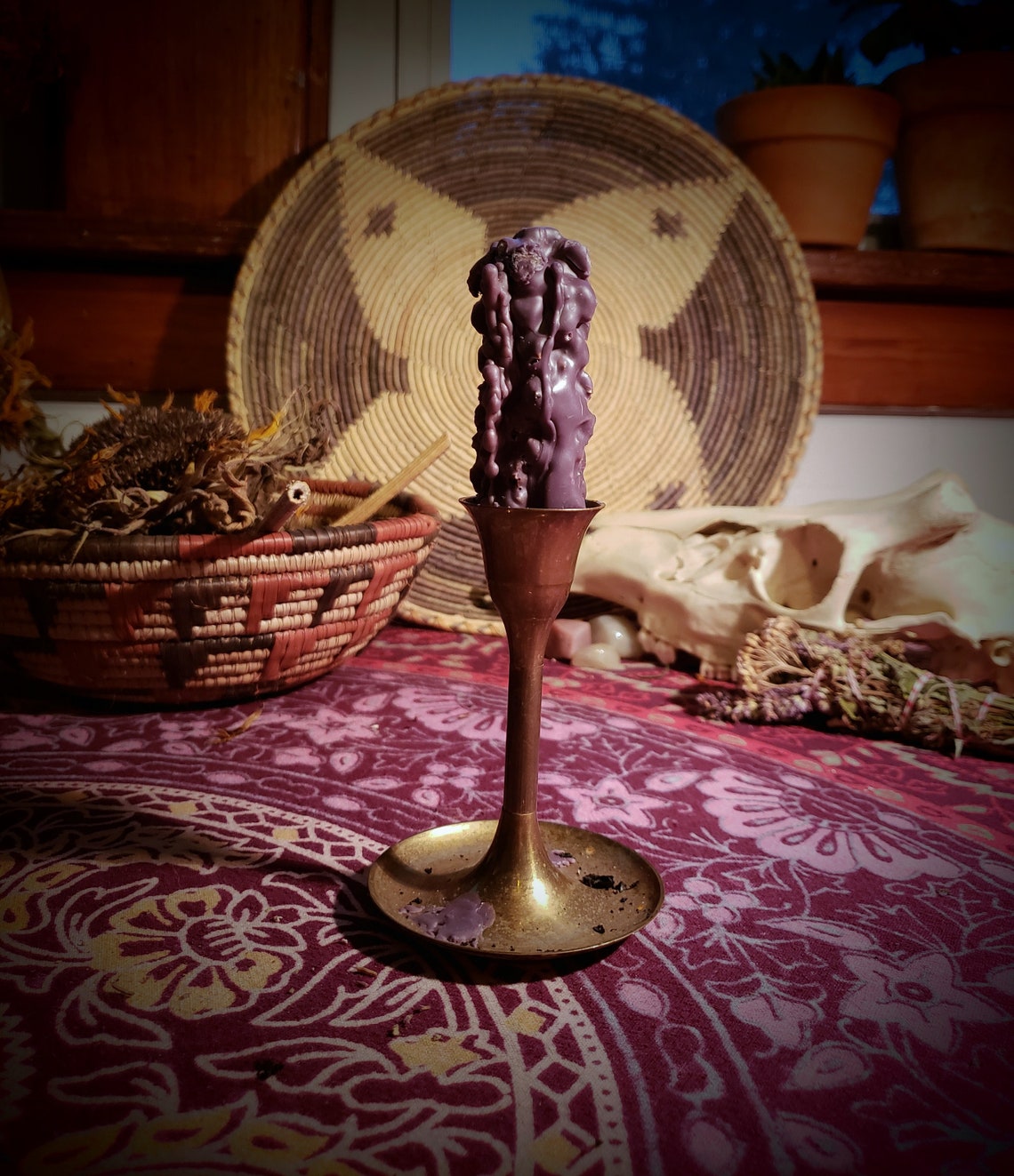 Mullein Candles Witch Candles Hag Candles Used for Rituals - Etsy