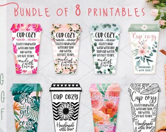 Coffee Cup Sleeve - Etsy