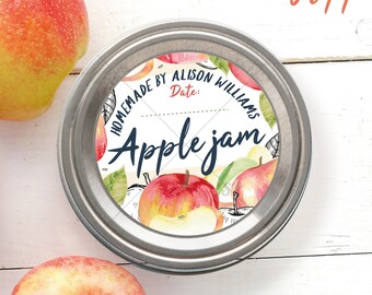 Homemade Apple Butter Label Printable - Etsy