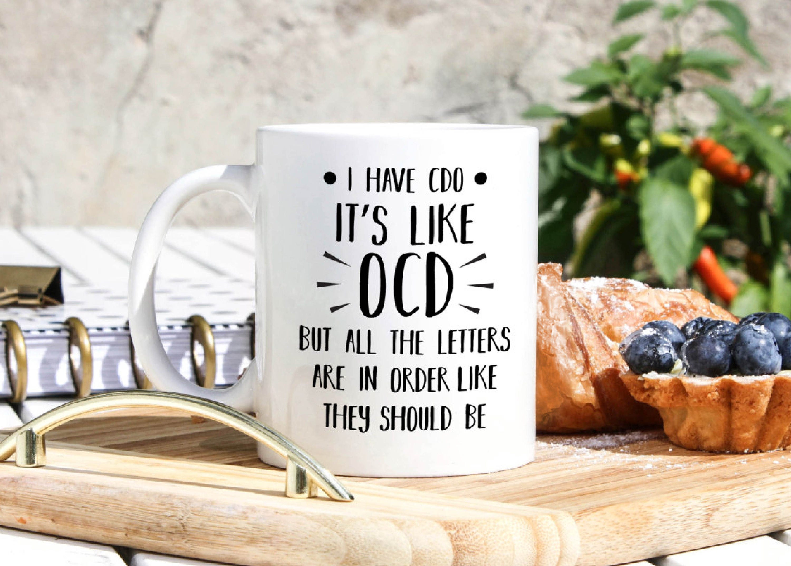 OCD Mug OCD Awareness Gifts Obsessive Compulsive Disorder - Etsy UK