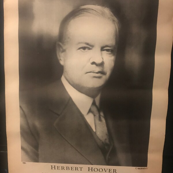 Herbert Hoover - Etsy