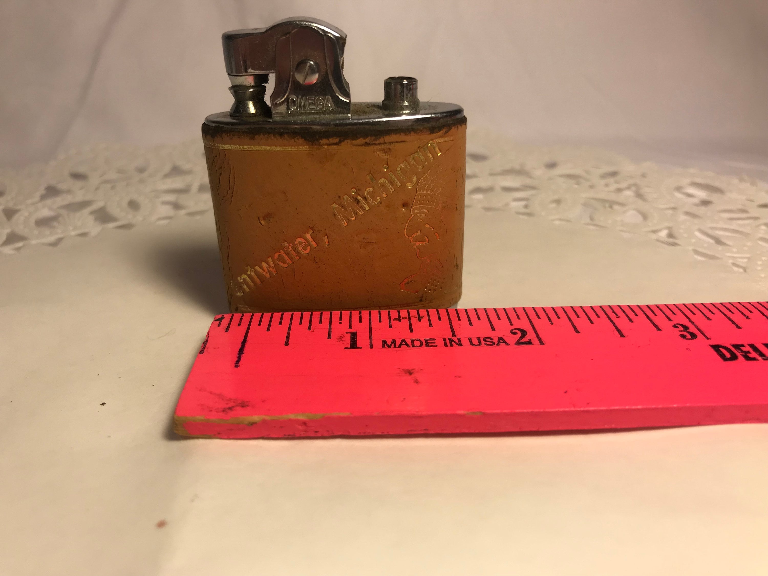 Vintage Omega Lighter - Etsy