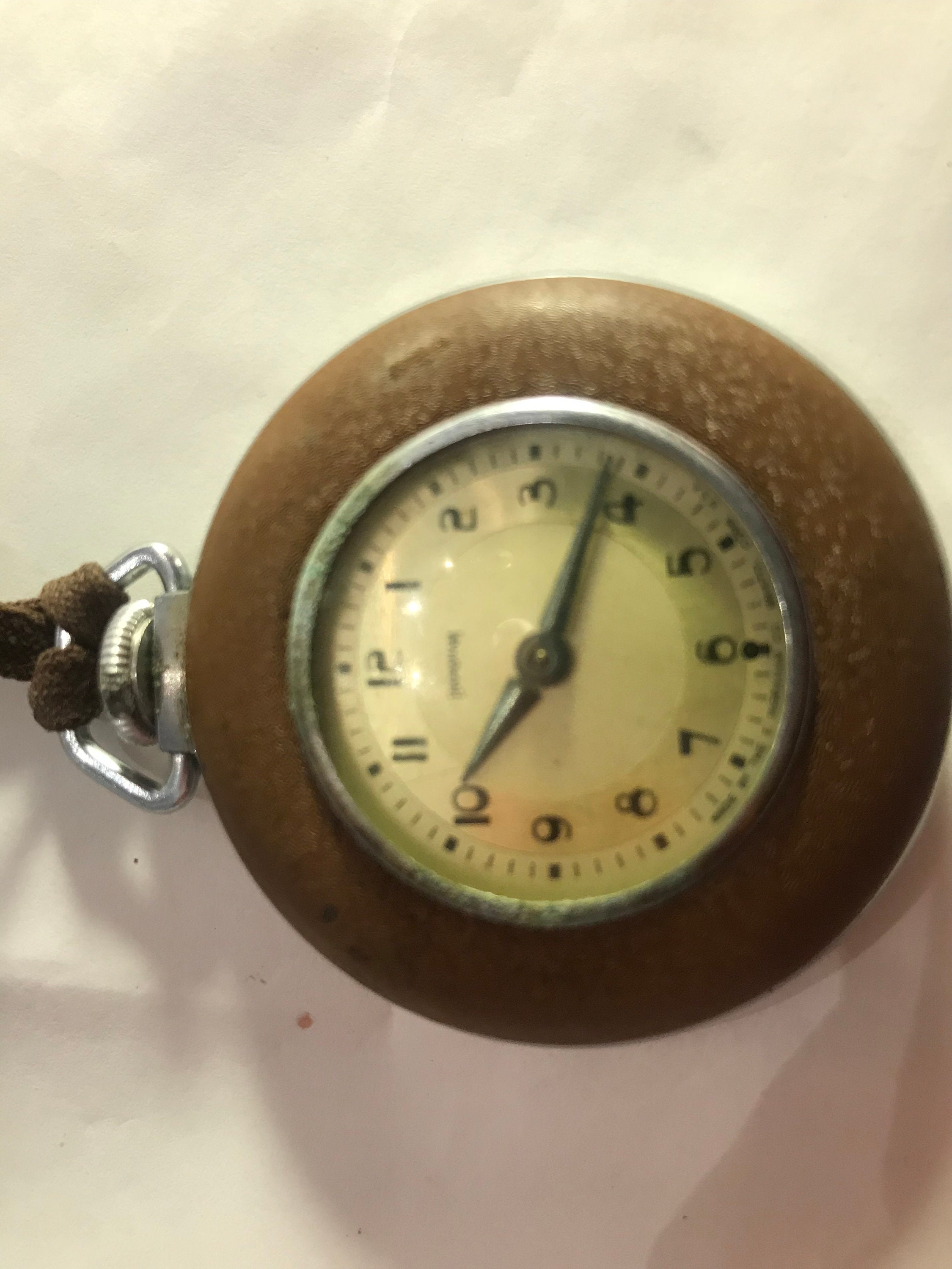 1940's Ingraham Pocket Watch - Etsy