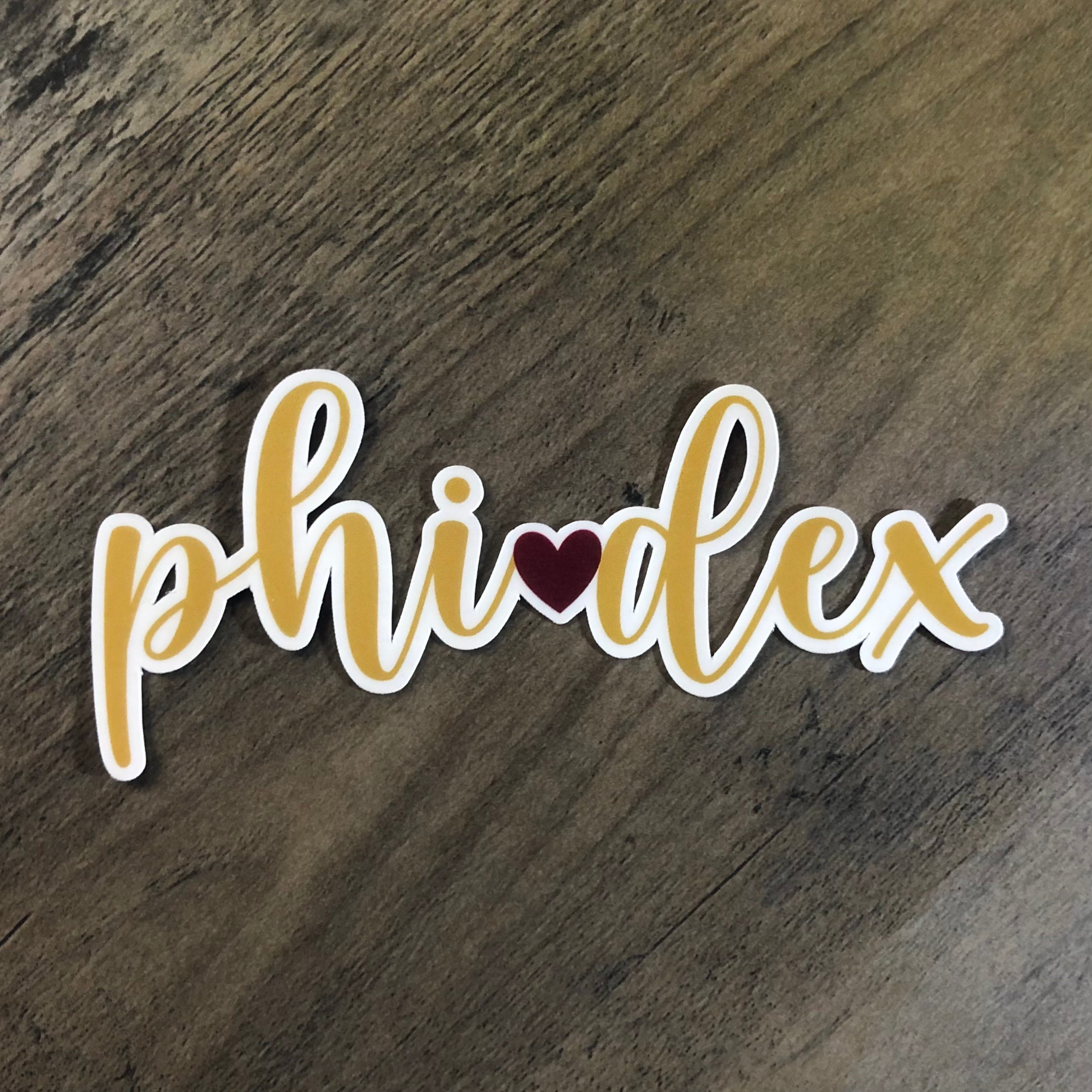 Phi Delta Chi Sticker Pack - Etsy