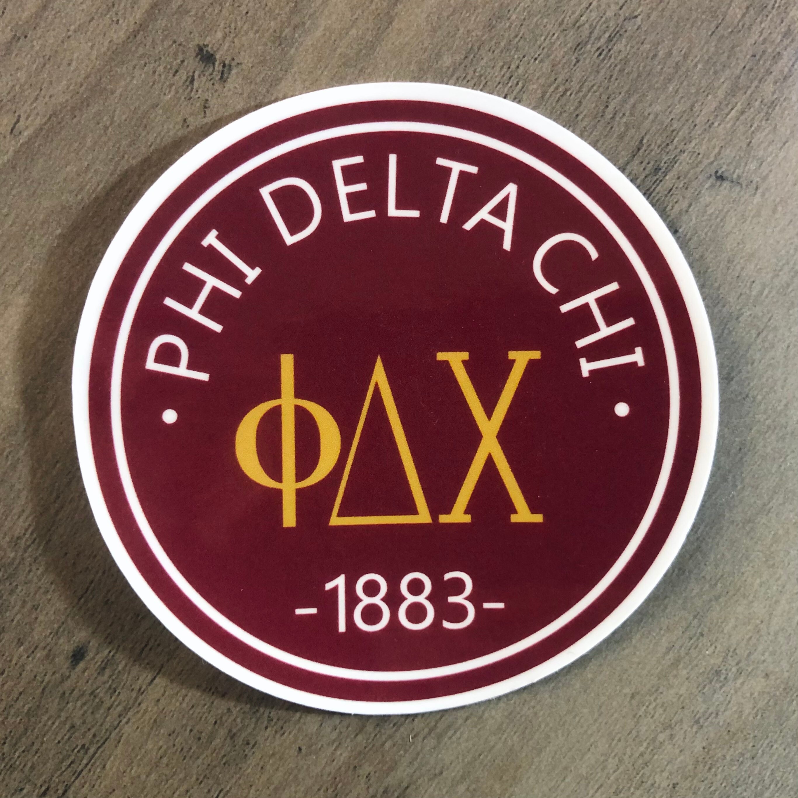Phi Delta Chi Sticker Pack - Etsy