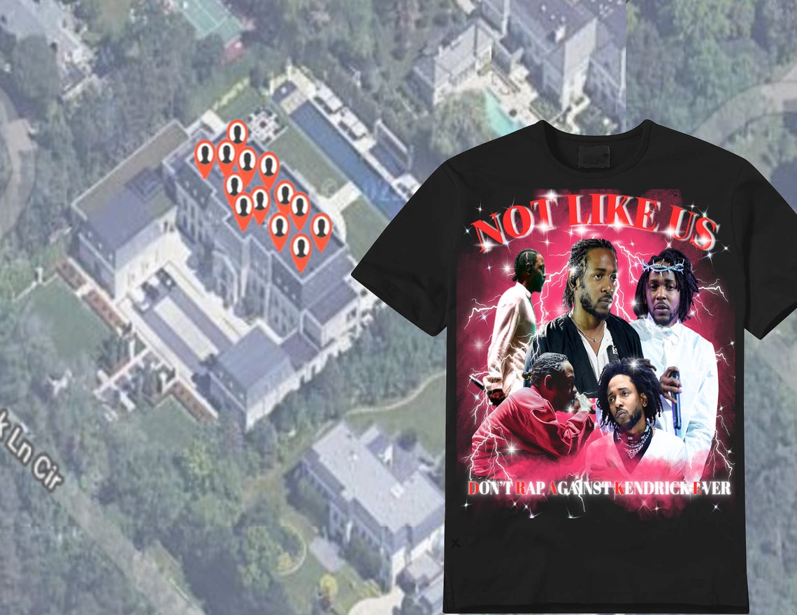 Kendrick Lamar Inspired T-shirt DIGITAL File: Not Like Us | Like That ...