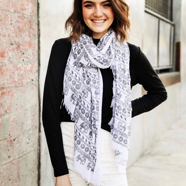 Mandala Scarf - Etsy