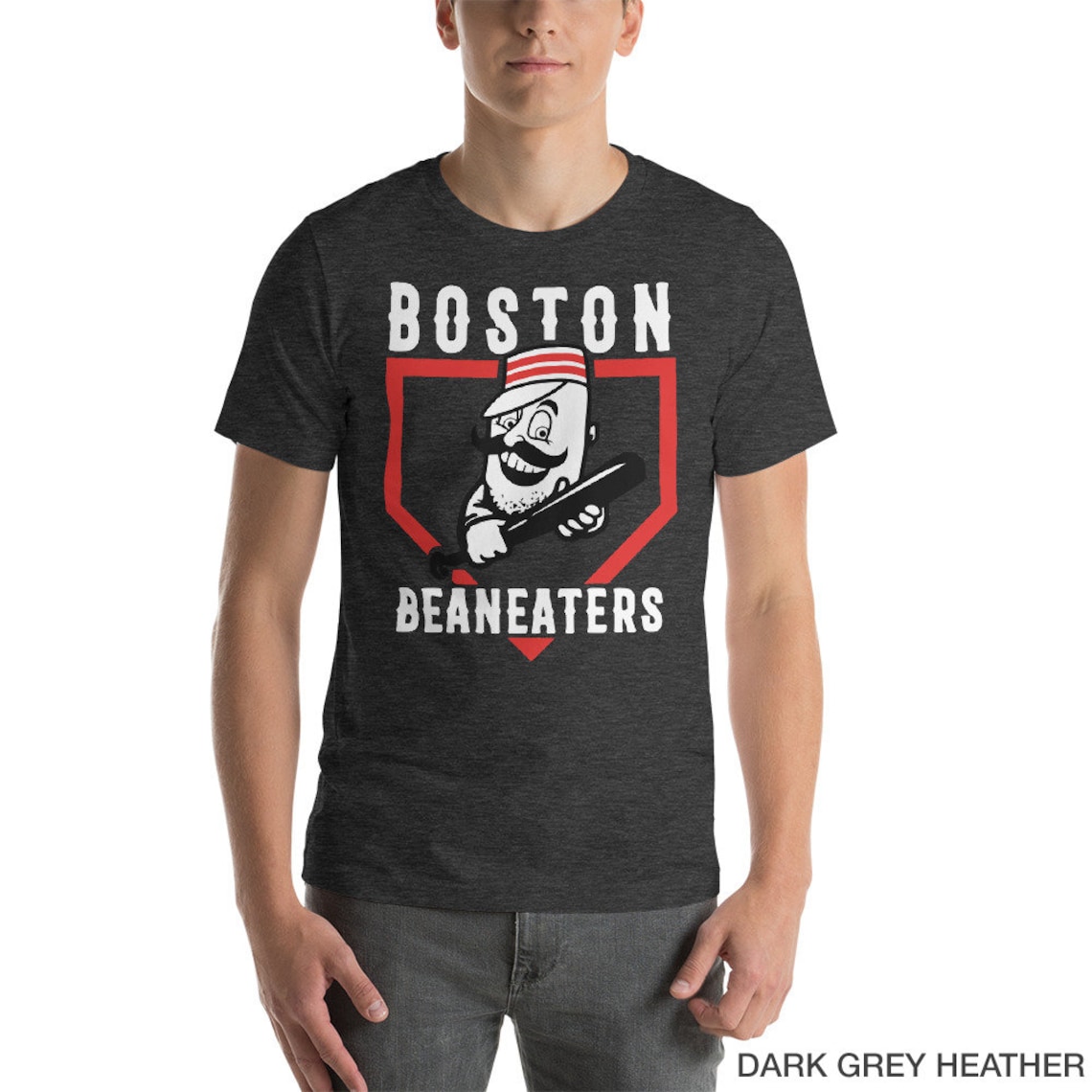 Boston Beaneaters Shirt Logotipo retro Mascota del equipo - Etsy España