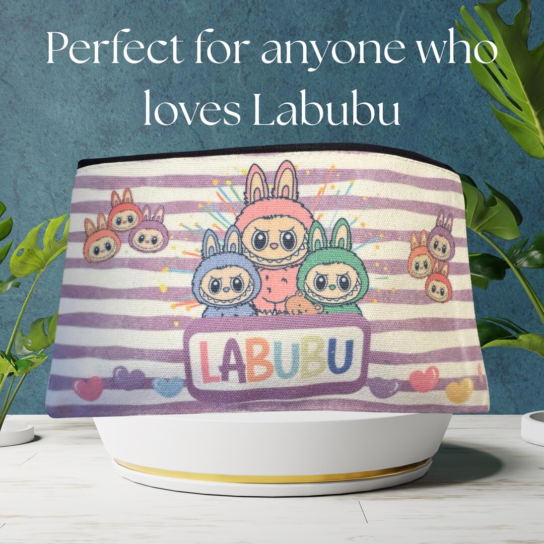 Labubu Makeup Bag: On-the-go Storage, 8 X 5 Size - Etsy