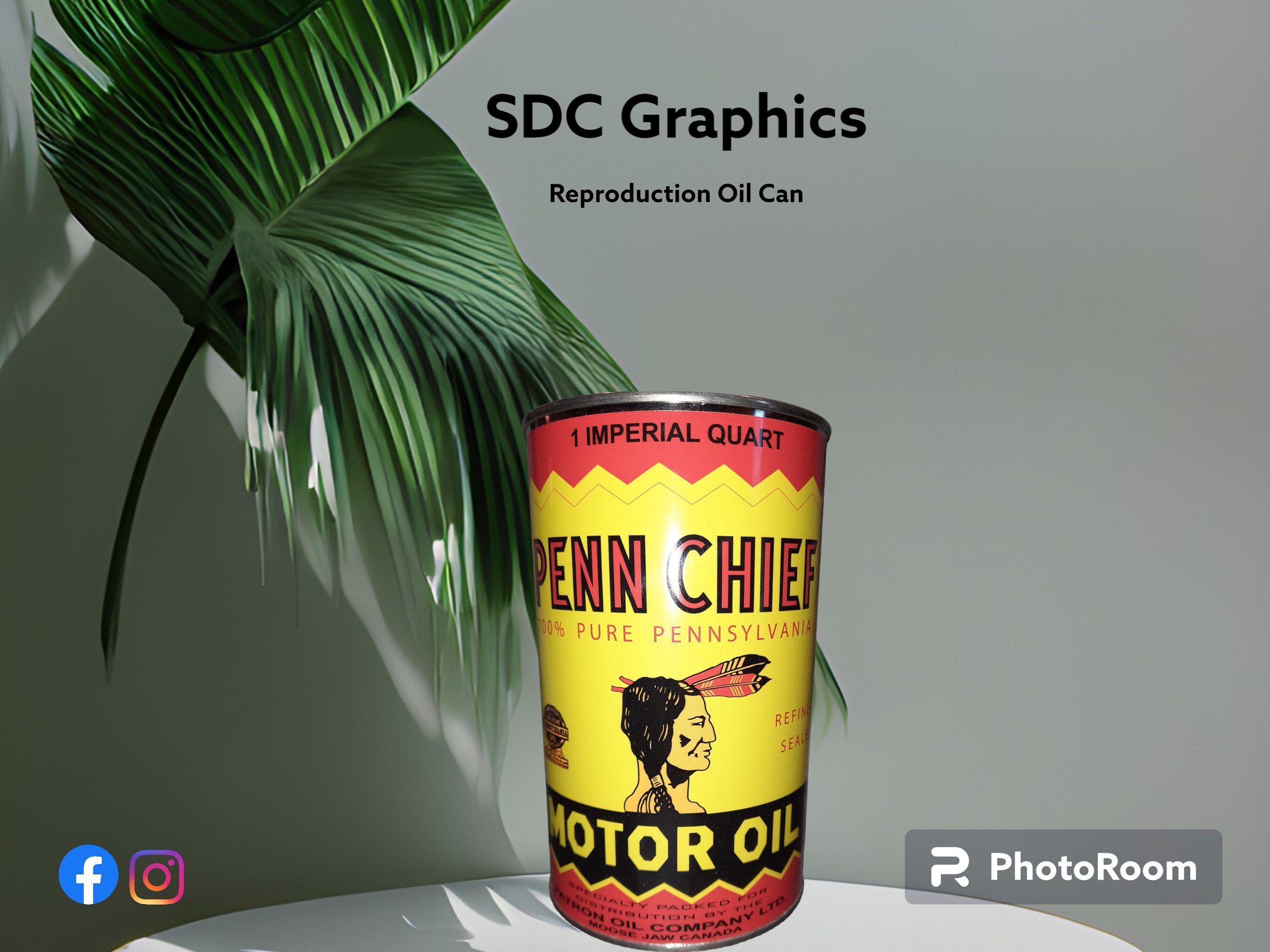 Penn Chief Reproduction Oil Can - Etsy