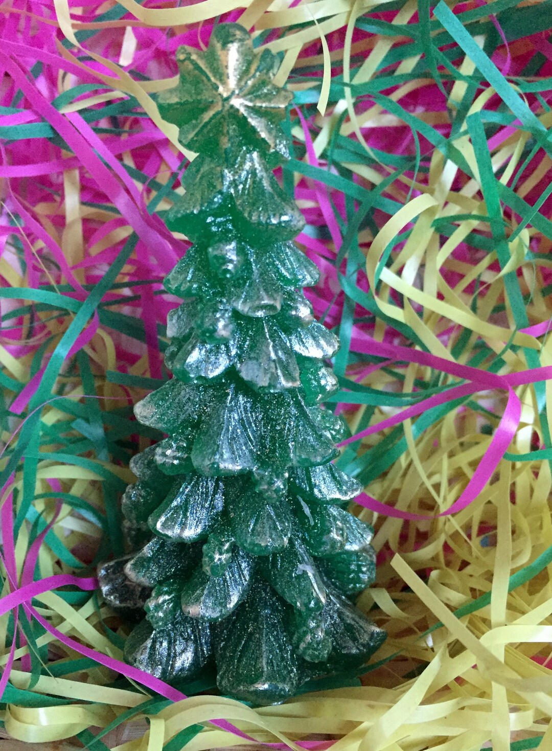 NEW! Hand Made Soap- Christmas Tree With Pine Tree Scent - Etsy