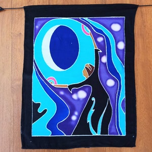 Batik Goddess Flags Set by Lotus Tribe 7 Piece Flag Set Handmade With ...