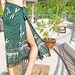 Green Sarong With Dragonflies by Lotus Tribe Can Be Worn as a - Etsy