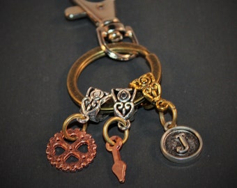 Clock keychain | Etsy